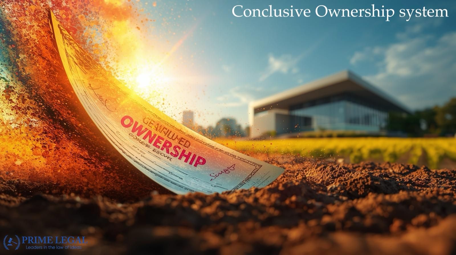 New Guaranteed Title System: From Presumptive to Conclusive Ownership