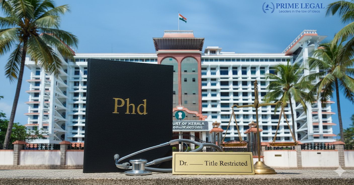Kerala HC: ‘Dr.’ Prefix Reserved for Medical Degree Holders
