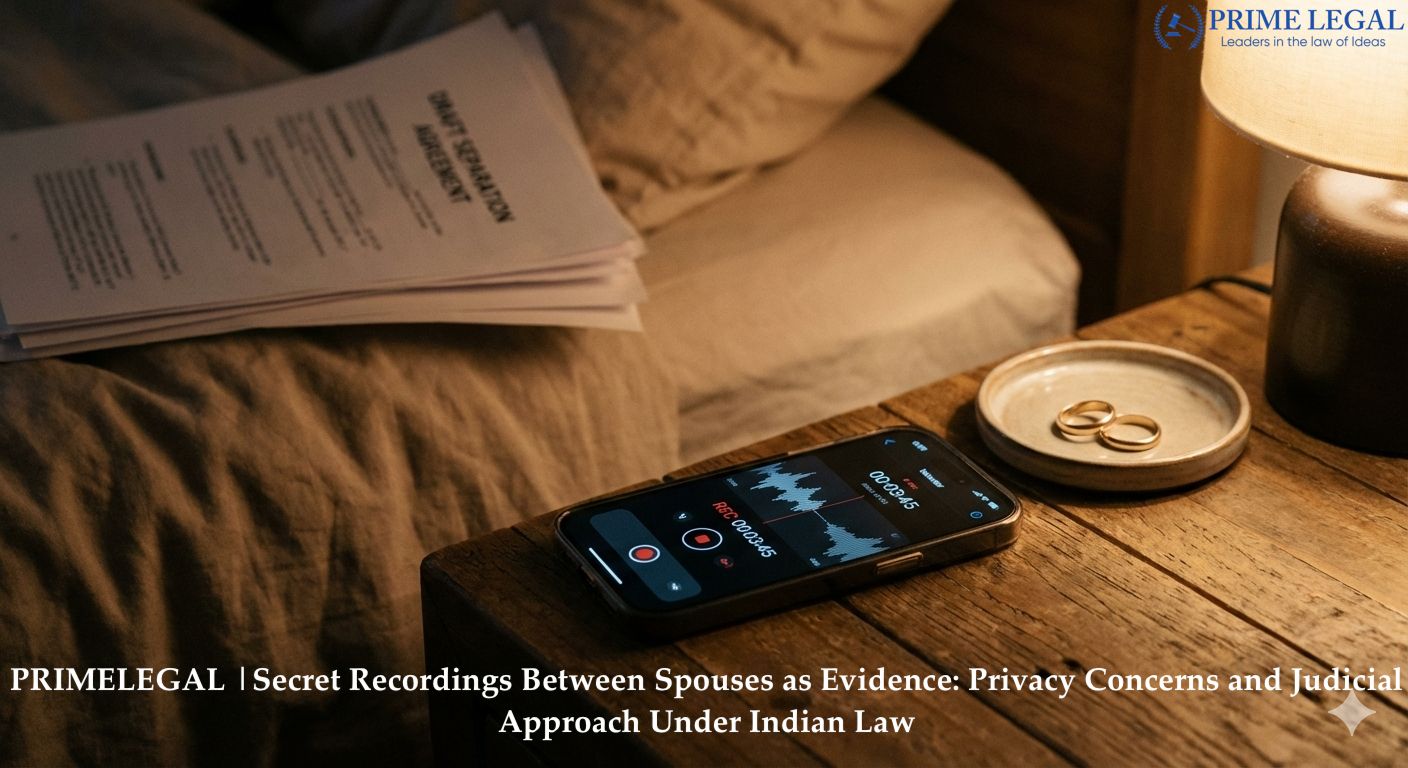 Secret Spousal Recordings as Evidence Under Law